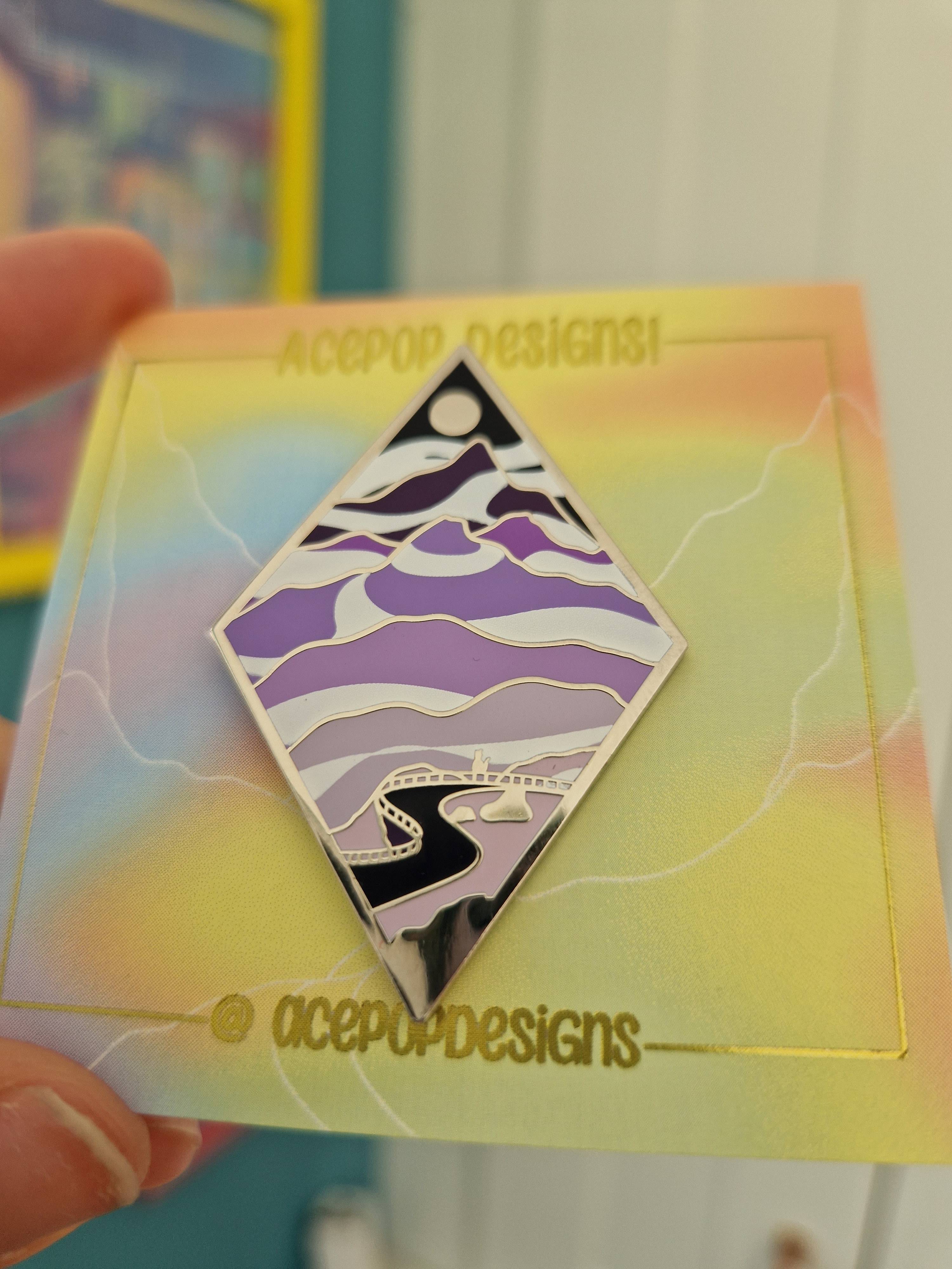 Asexual Enamel Pin On Storenvy