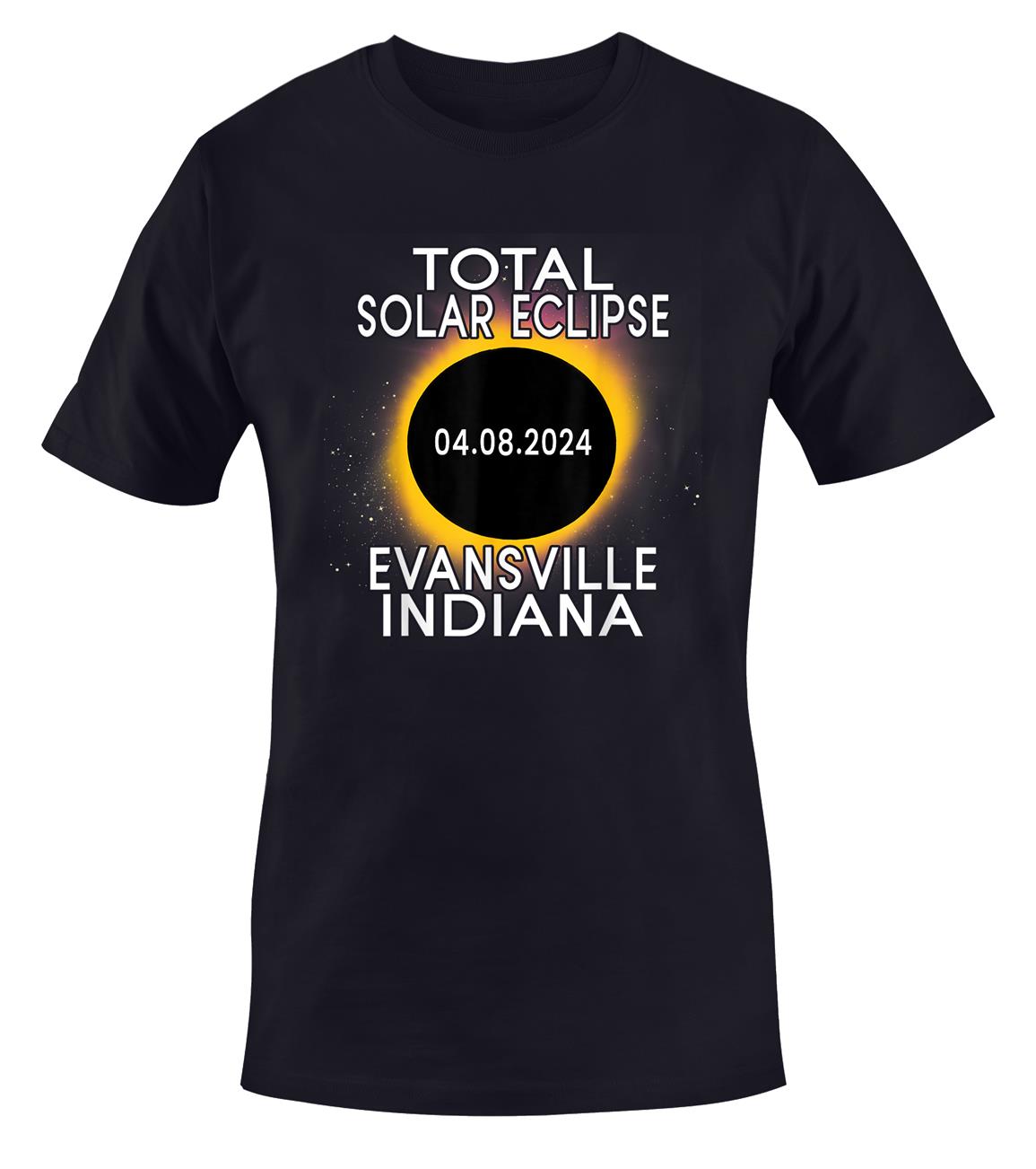 Total Solar Eclipse 2024 Evansville Indiana Totality on Storenvy Total Solar Eclipse 2024 Evansville Indiana Totality on Storenvy